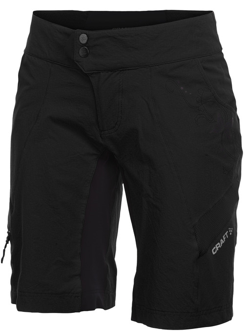 CRAFT Active Bike Loose Fit Short Schwarz Bikeshorts Damen - akzent ...